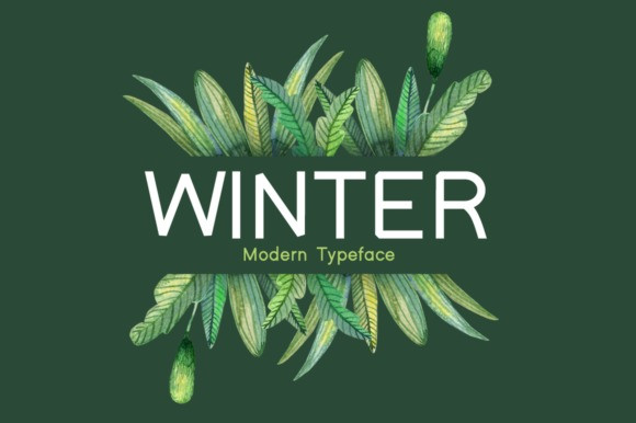 Winter Sans Serif Font | Font Scoop