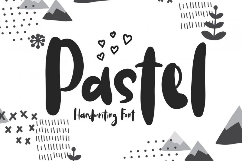 Pastel Handwriting Font | Font Scoop