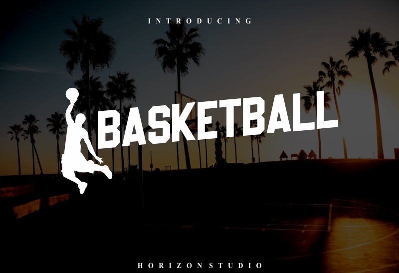 Basketball Font | Font Scoop