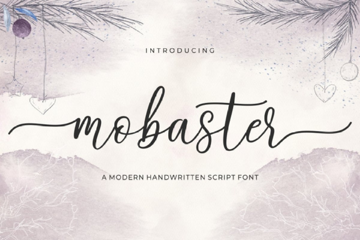 Mobaster Modern Handwritten Script Font | Font Scoop