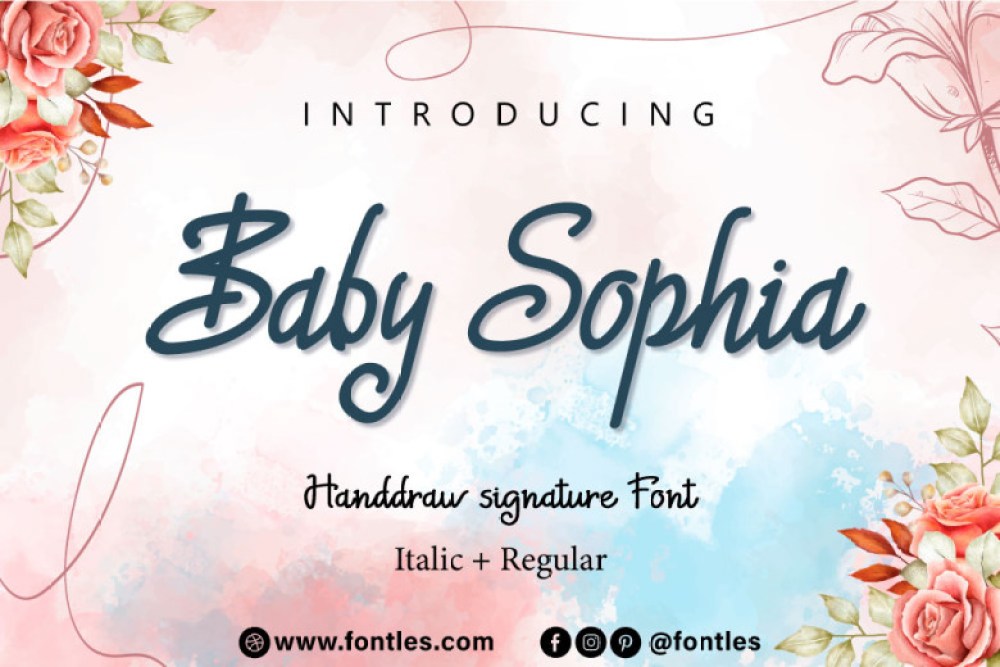 Baby Sophia Font | Font Scoop