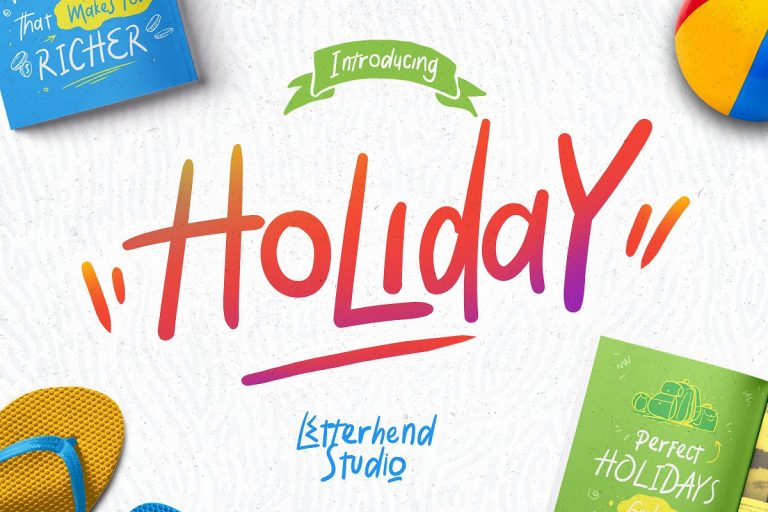 Holiday Script Font | Font Scoop