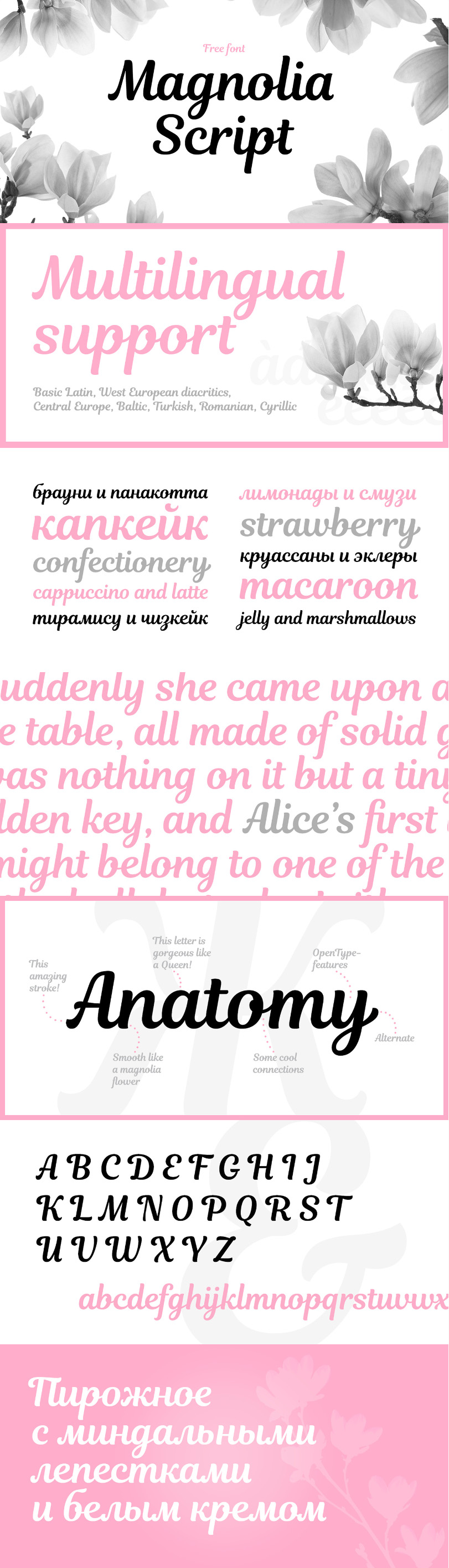 Magnolia Script Font | Font Scoop