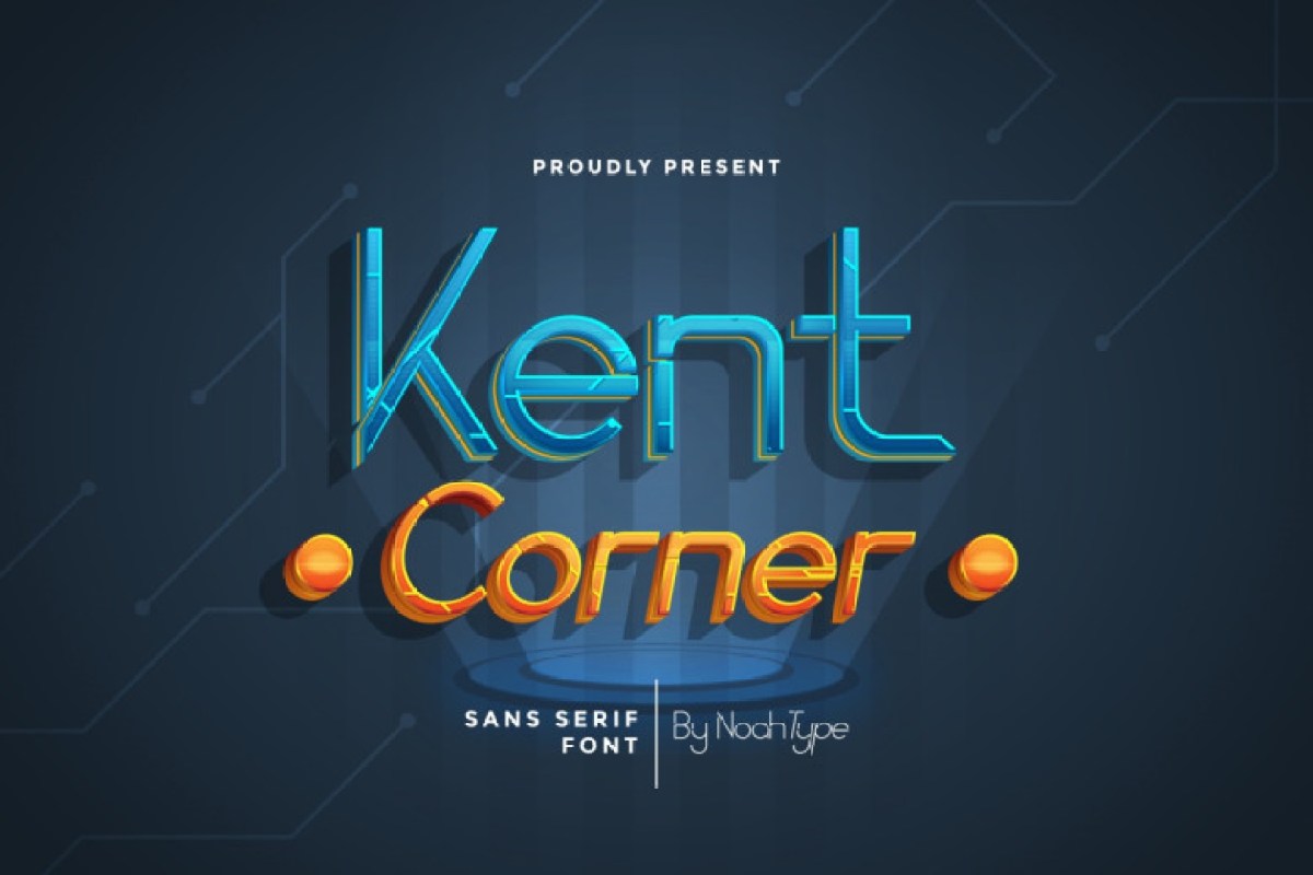 Kent Corner Font | Font Scoop