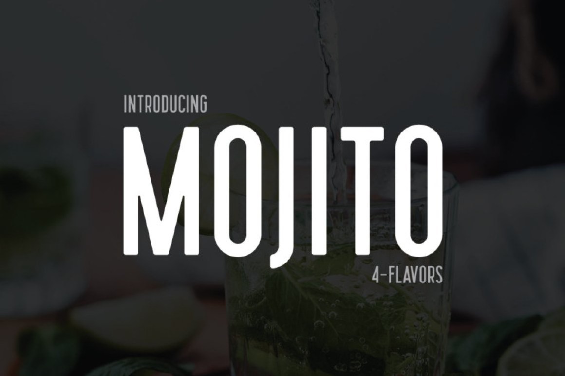 Mojito Font | Font Scoop