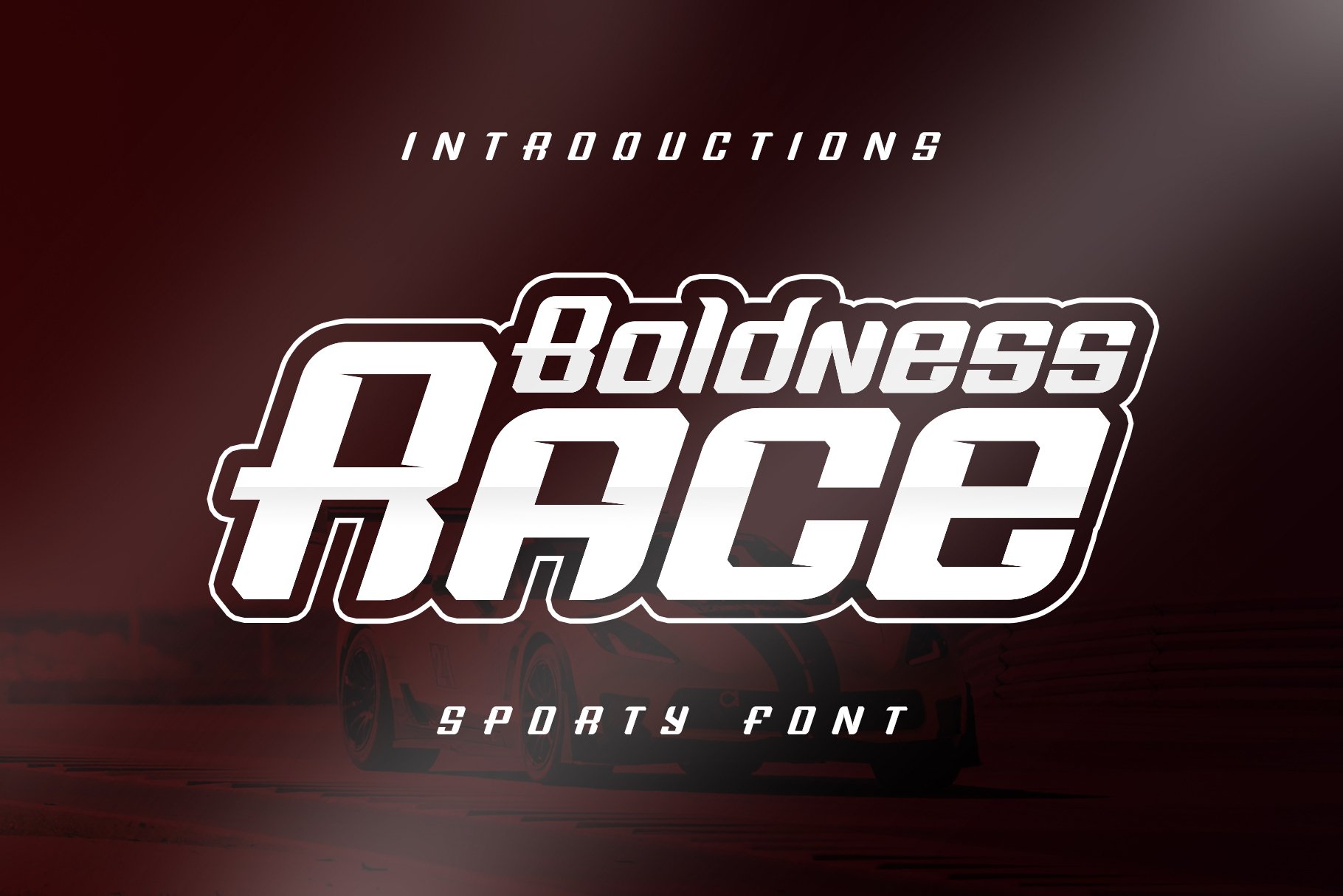 Boldness Race Font | Font Scoop