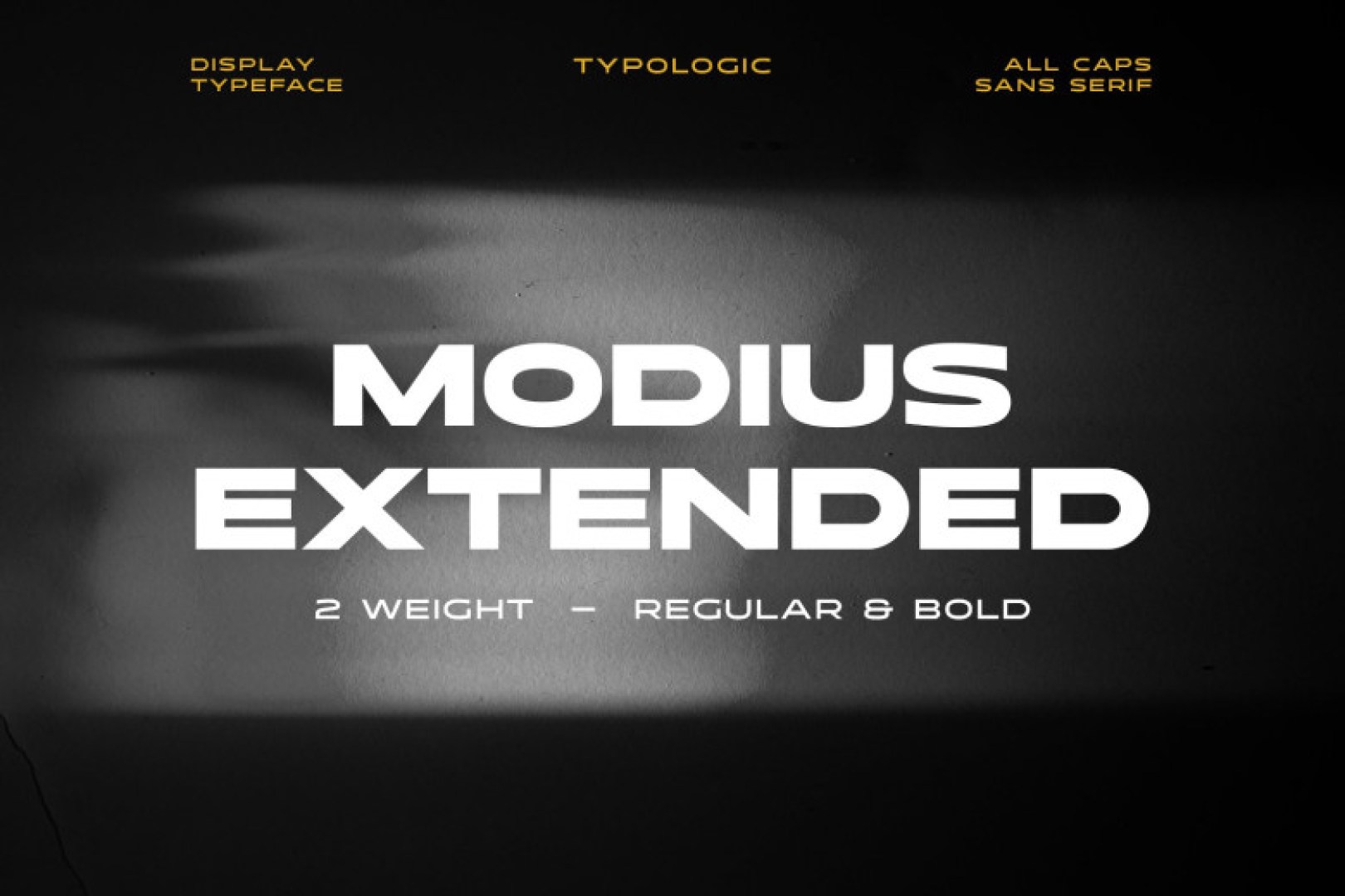 Modius Extended Font | Font Scoop