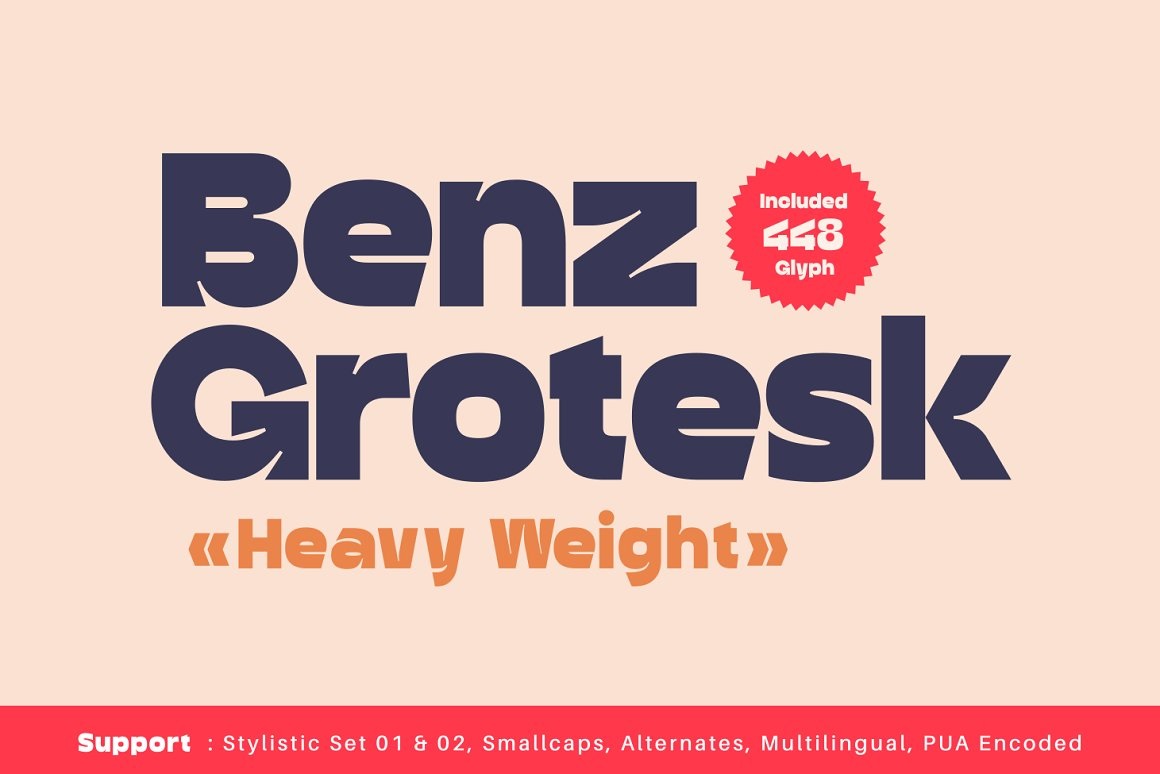 Benz Grotesk Font | Font Scoop