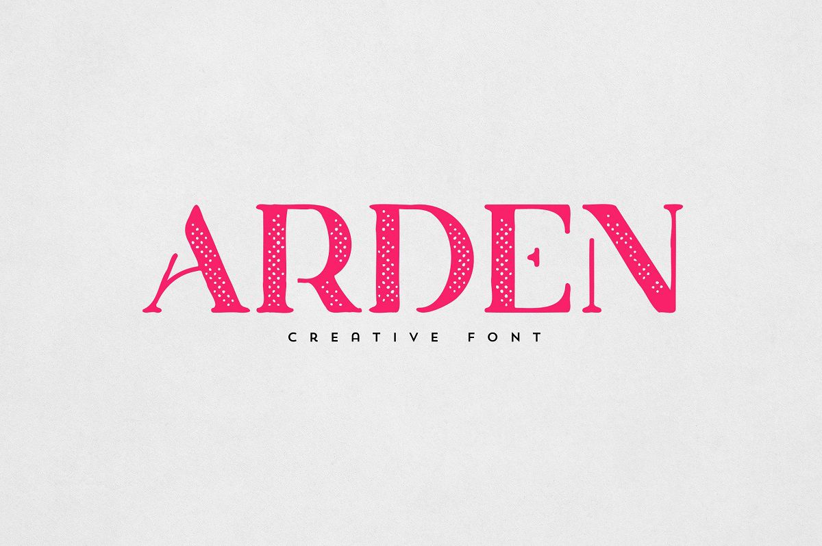 Arden Font | Font Scoop