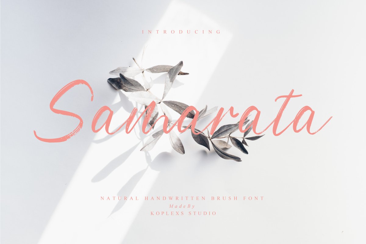 Samarata Font | Font Scoop