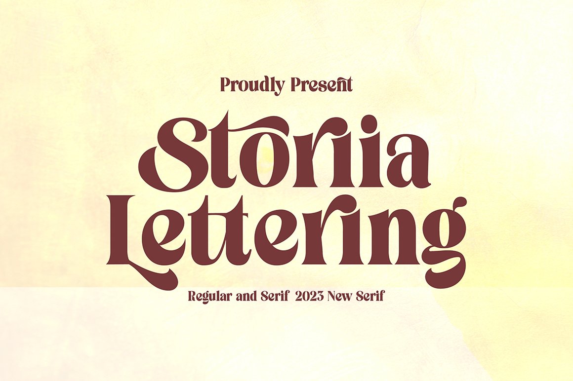 Storia Lettering Font | Font Scoop