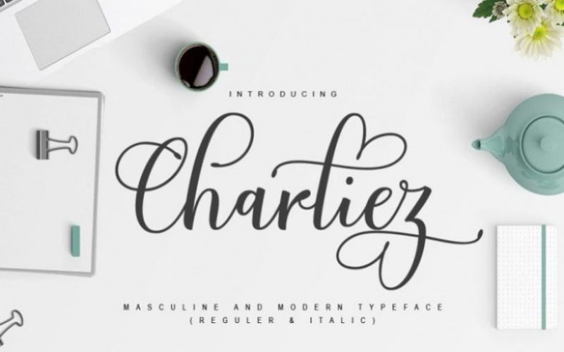 Charliez Calligraphy Font | Font Scoop