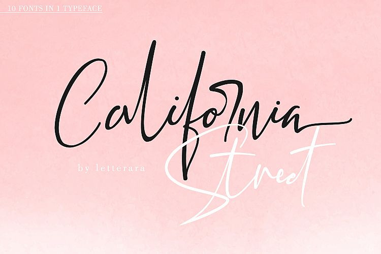 California Street Script Font | Font Scoop