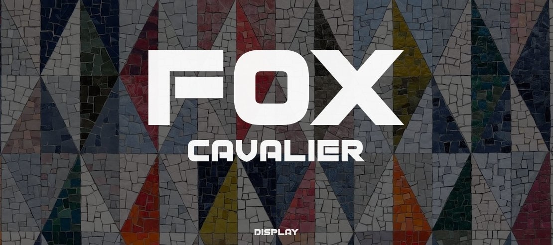 Fox Cavalier Font | Font Scoop
