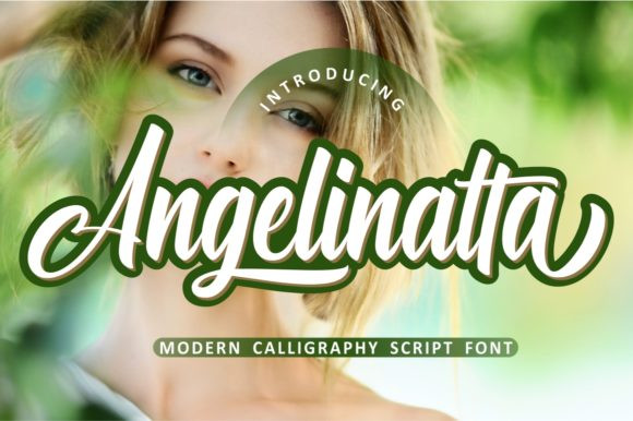 Angelinatta Calligraphy Font | Font Scoop