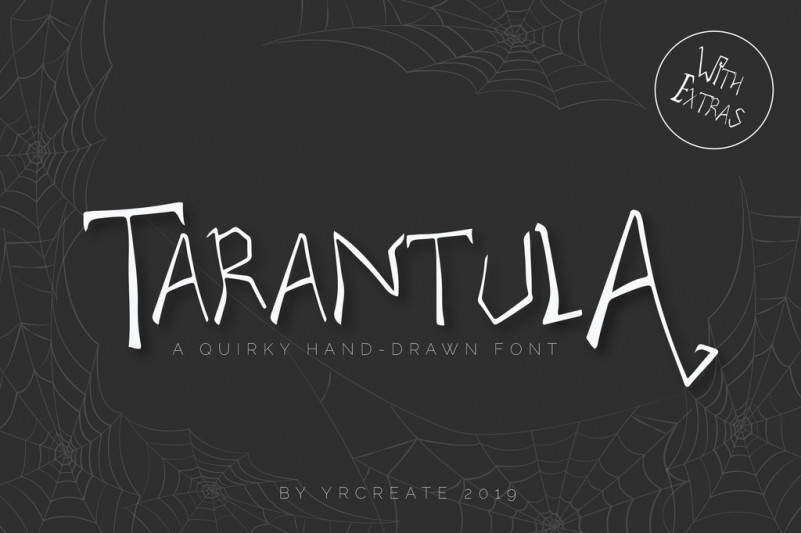 Tarantula Font | Font Scoop