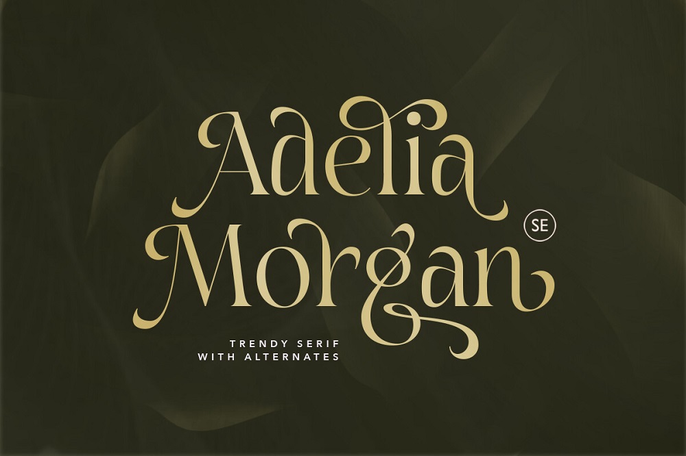 Adelia Morgan Font | Font Scoop
